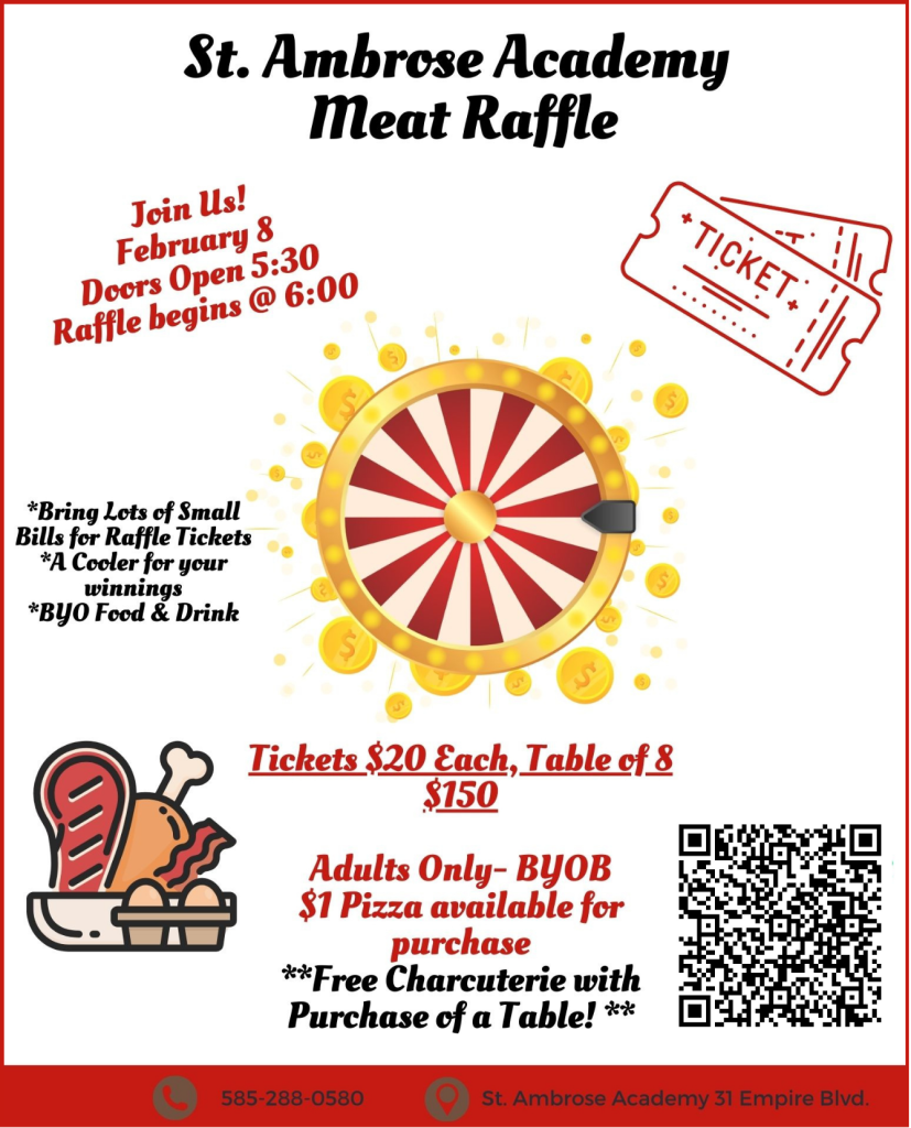 SAA Meat Raffle | St. Ambrose Academy
